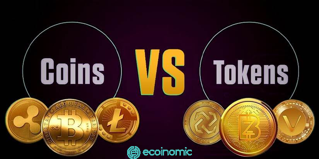 Understand the difference between tokens and coins