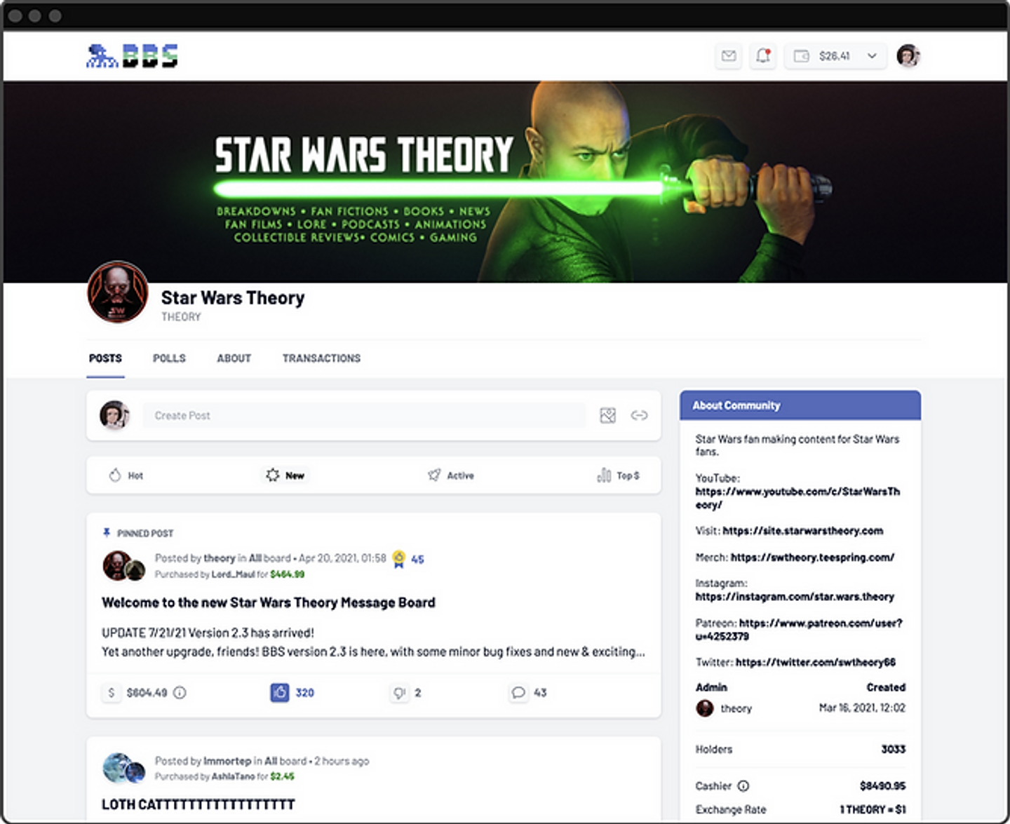 BBS Network The Ecoinomic