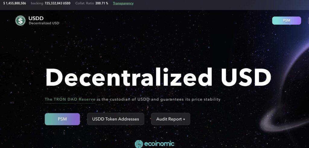 USDD meets variables, sets the lowest bottom in history The Ecoinomic